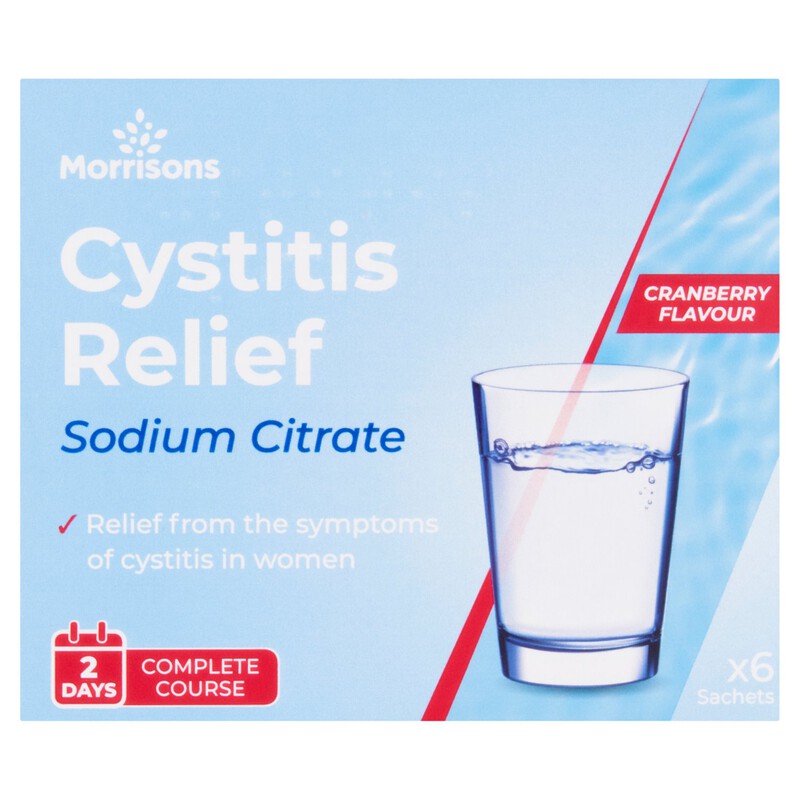 Morrisons Cystitis Relief Sachets - Morrisons Online Groceries & Offers