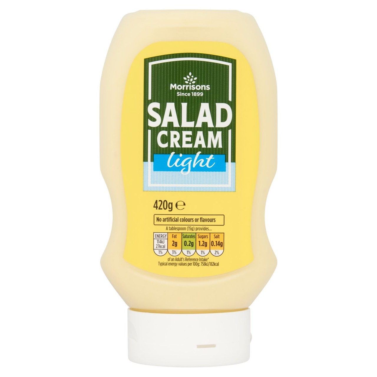 Morrisons Light Salad Cream - Morrisons Online Groceries & Offers