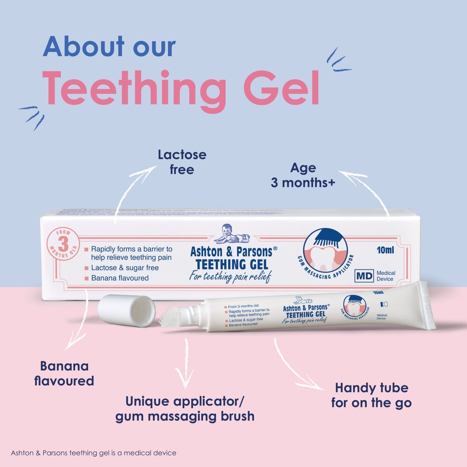 Ashton & Parsons Teething Gel 3+ Months 10Ml - Morrisons Online ...