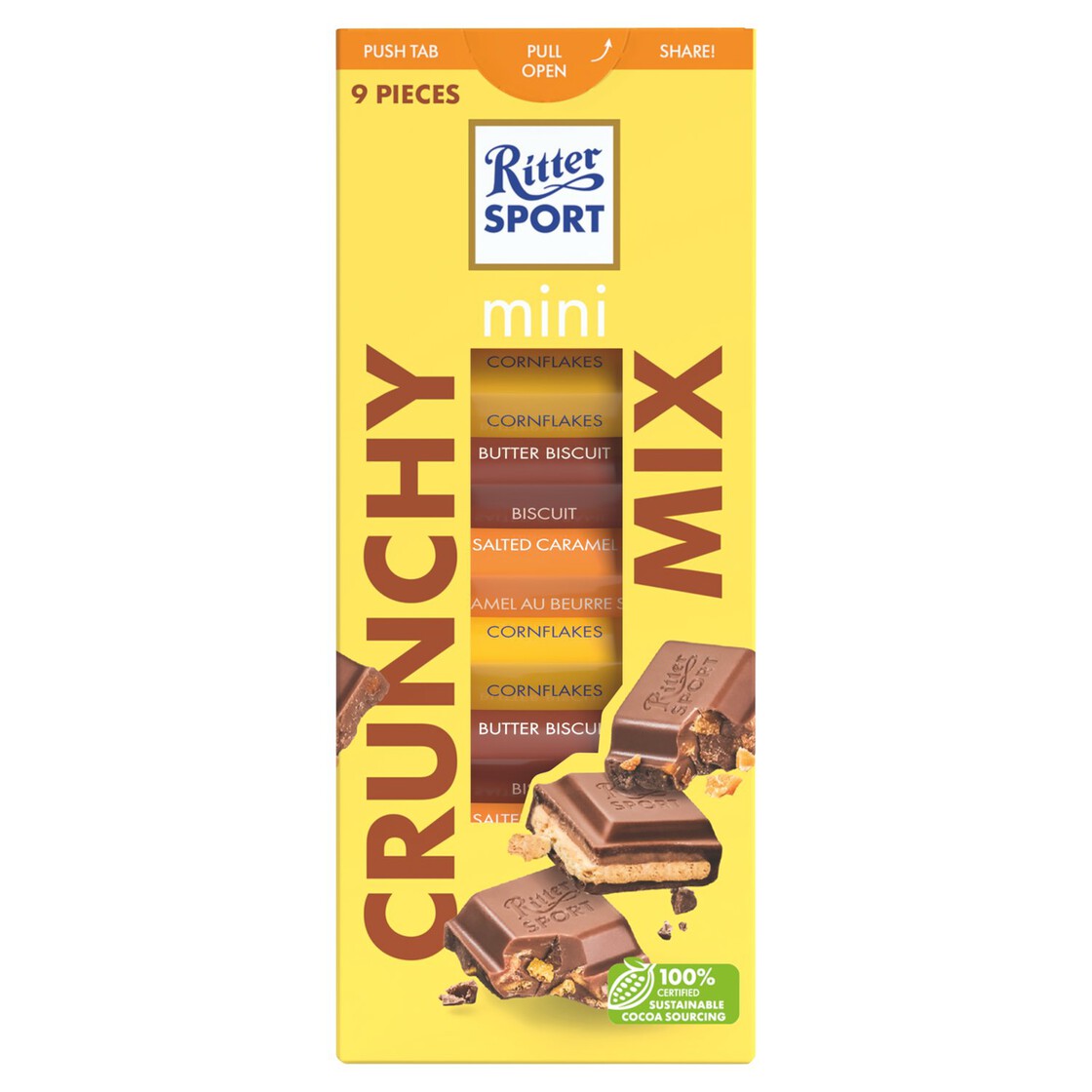 Ritter Sport Mini Crunchy Tower Mix - Morrisons Online Groceries & Offers