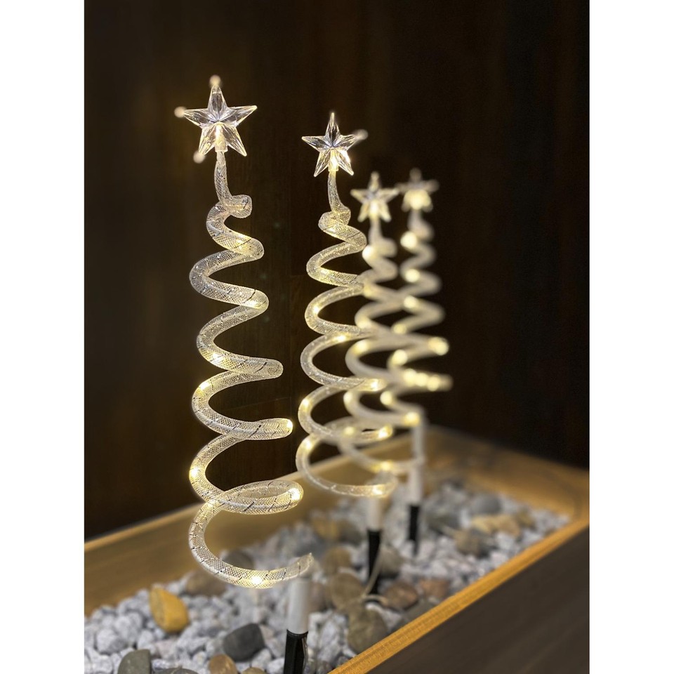 Morrisons Swirly Tree Stake Lights - Morrisons Online Groceries & Offers