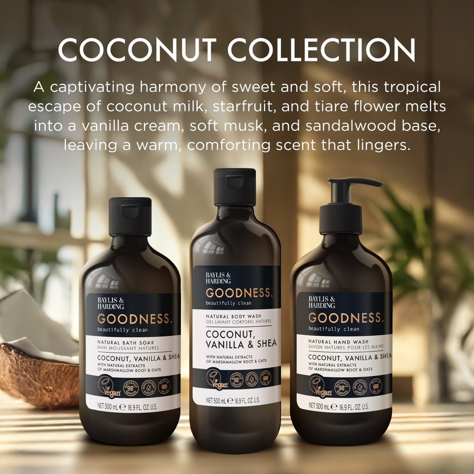Baylis & Harding Goodness Coconut, Vanilla & Shea Hand Wash - Morrisons ...