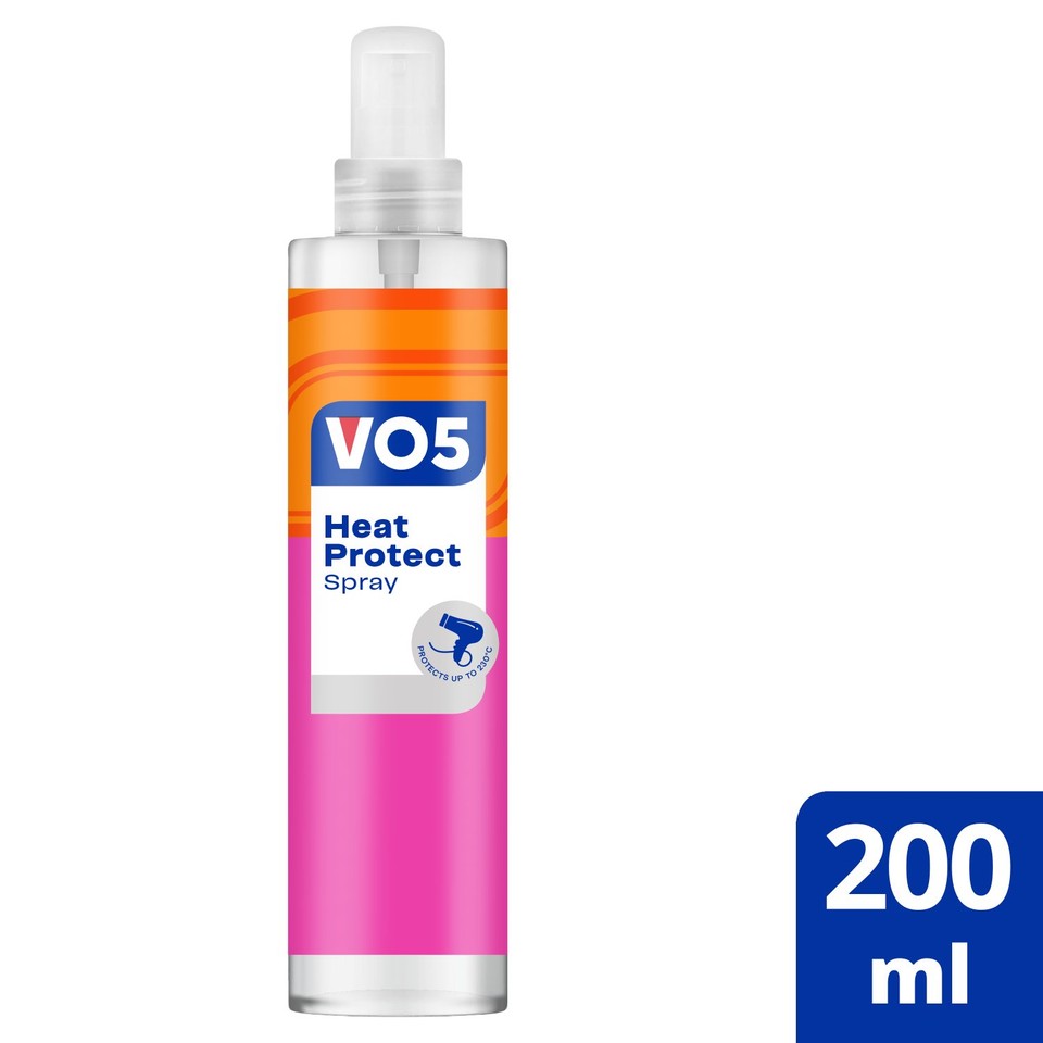 VO5 Heat Protect Styling Spray 200ml - Morrisons Online Groceries & Offers