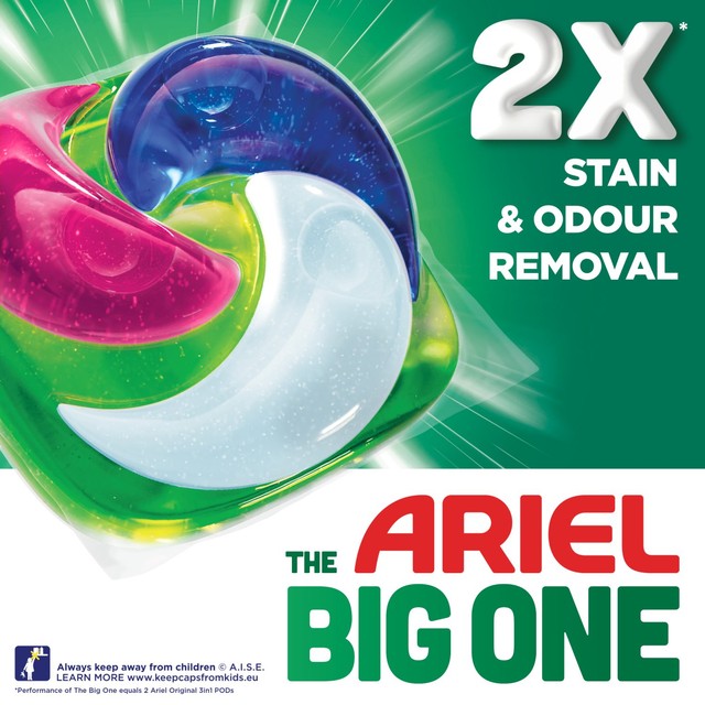 Ariel Colour The Big One Laundry Capsules 29 Washes - Morrisons Online ...